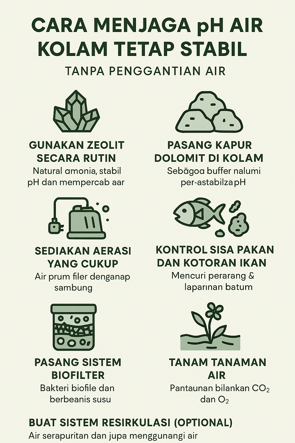 Cara Menjaga pH Air Kolam Tetap Stabil - Klopak Indonesia