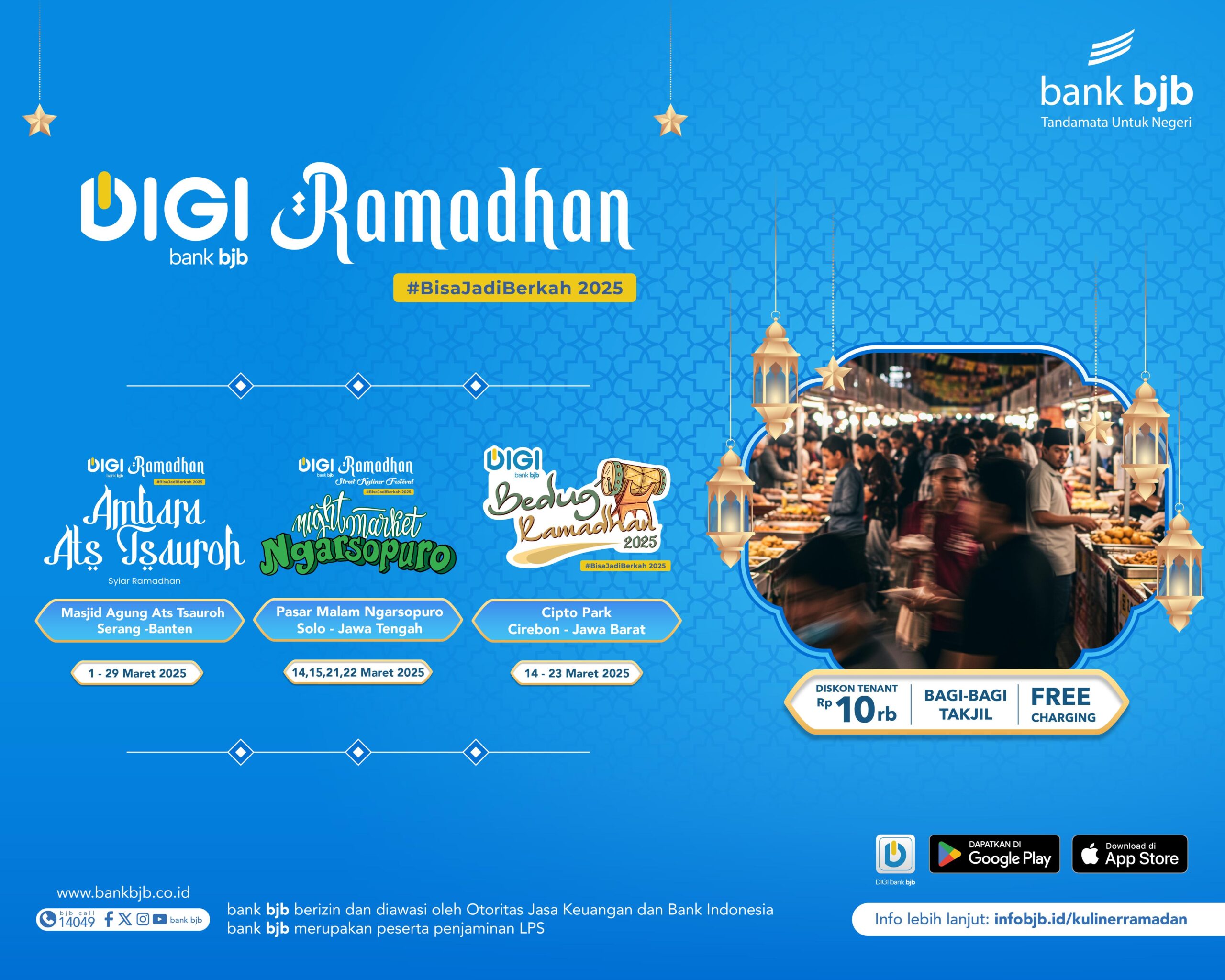 bank bjb Hadirkan DIGI Ramadan Street Kuliner Festival untuk Mendorong Digitalisasi Transaksi ...