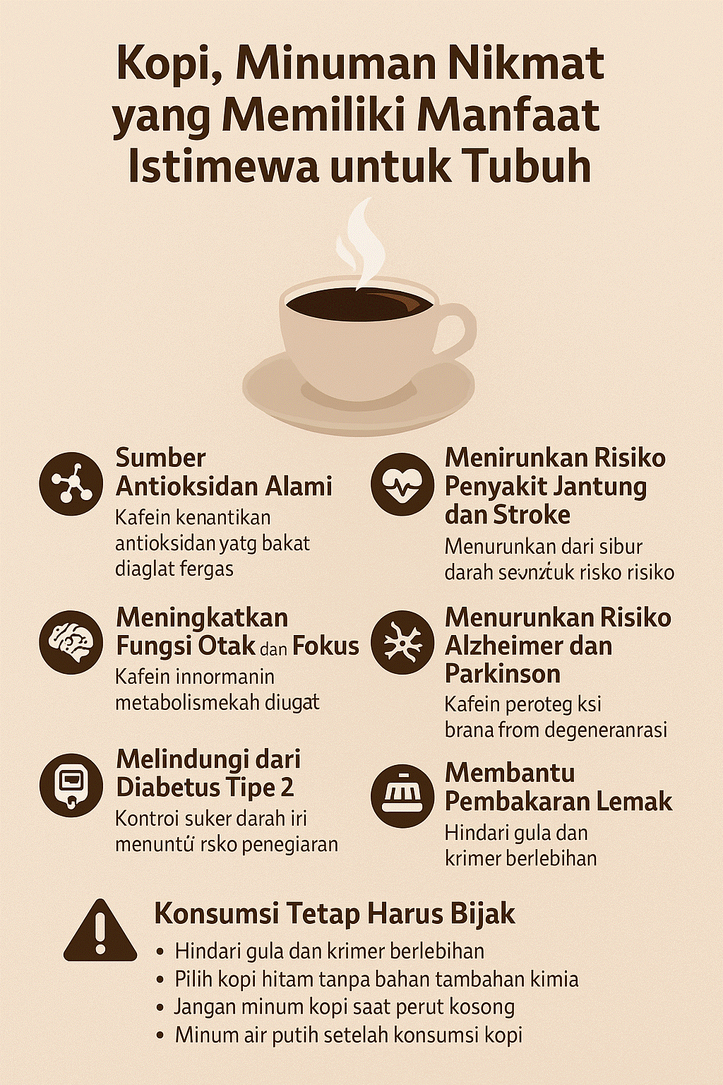 Kopi, Minuman Nikmat yang Memiliki Manfaat Istimewa untuk Tubuh ...