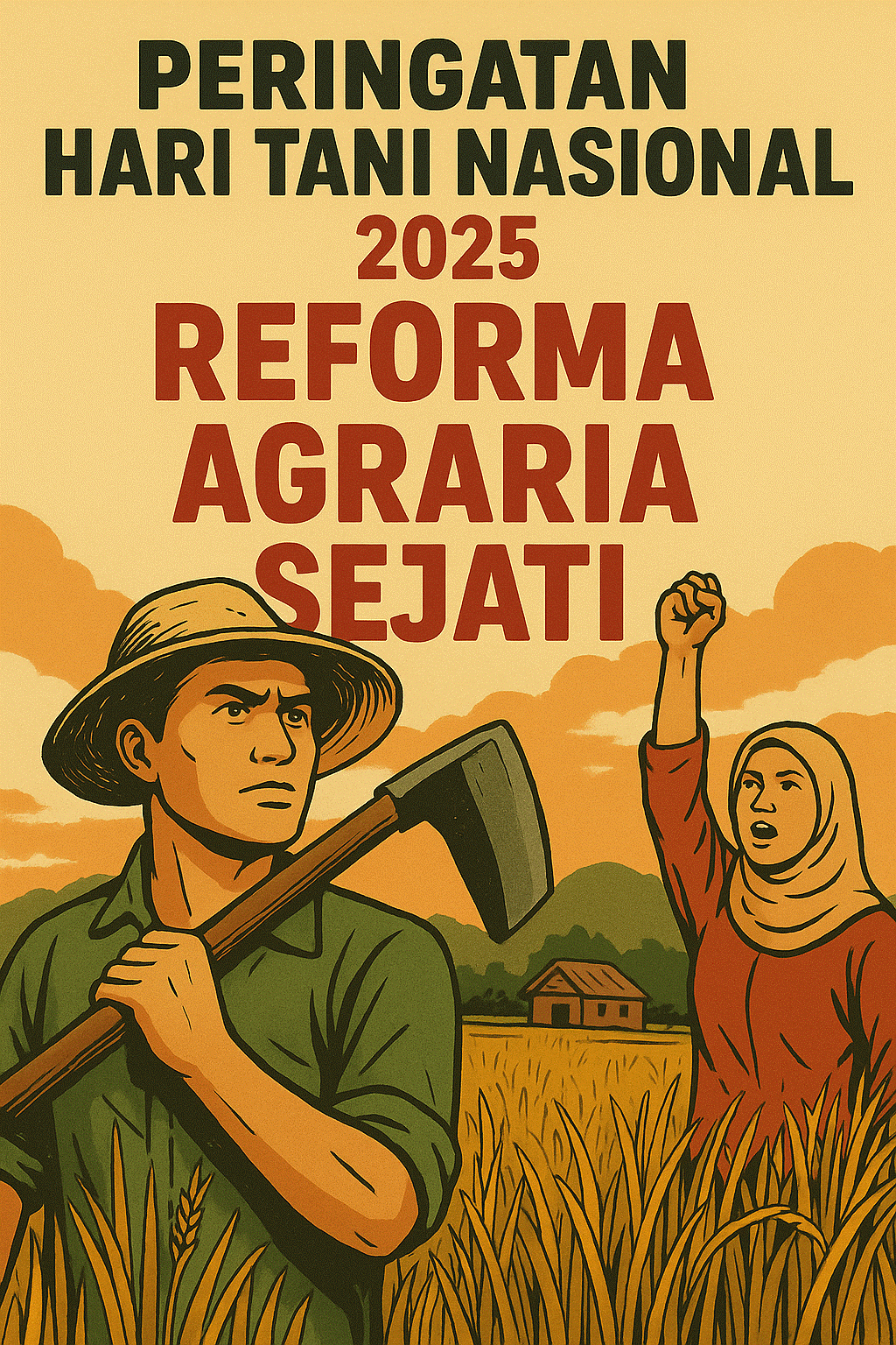 Peringatan Hari Tani Nasional 2025, Aktivis Pertanian Desak Reforma ...