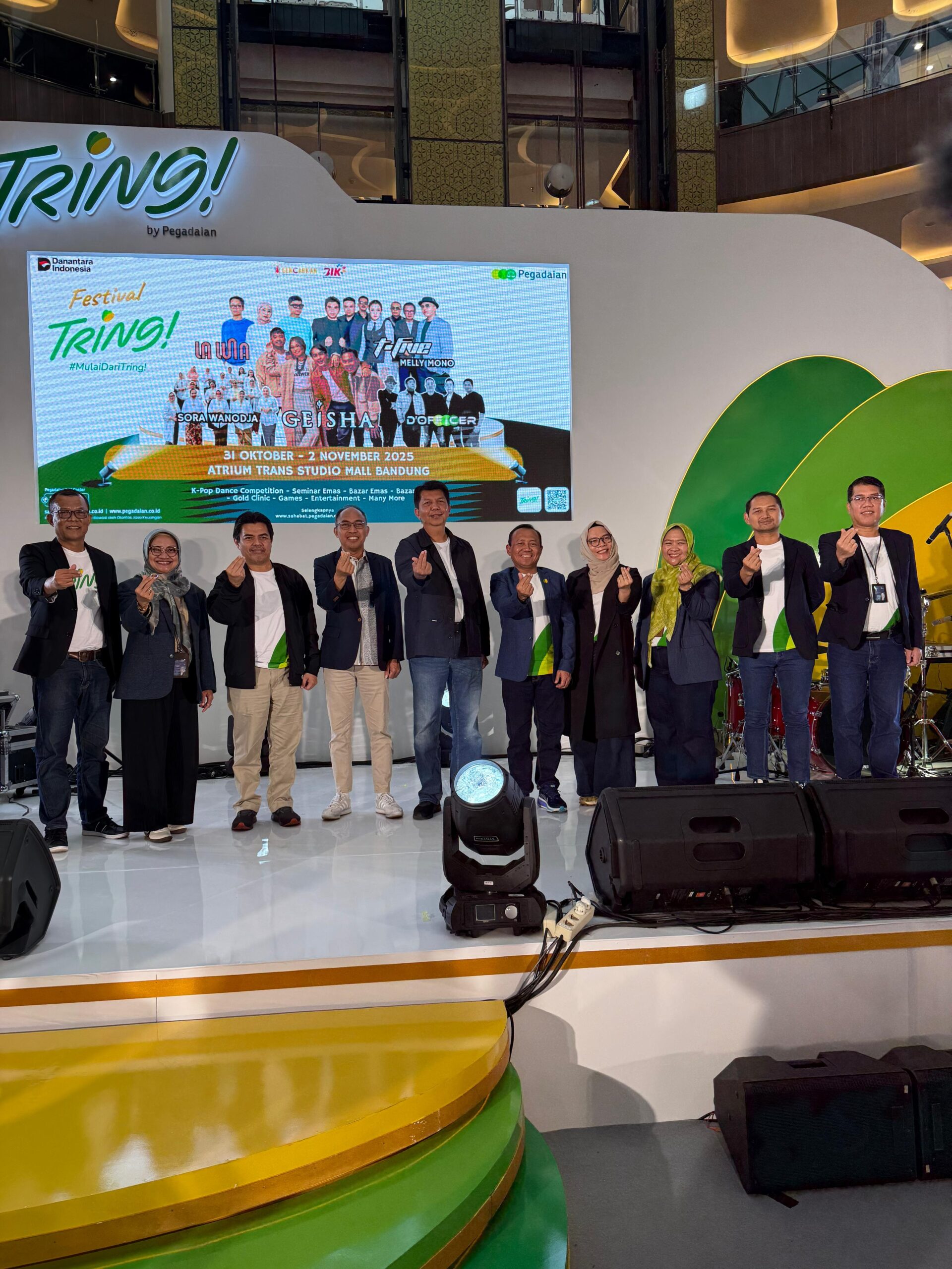 Festival Tring! Meriahkan Akhir Pekan Bandung dengan Musik, Emas, dan ...