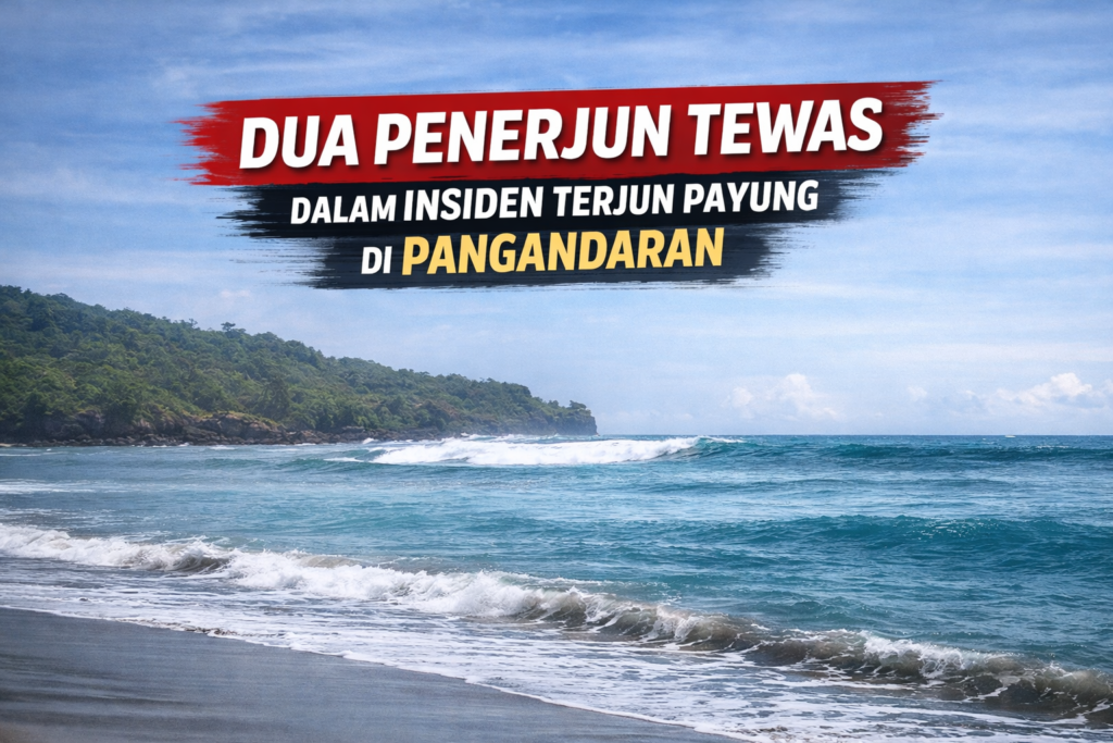Dua Penerjun Tewas dalam Insiden Terjun Payung di Pangandaran, Ini ...